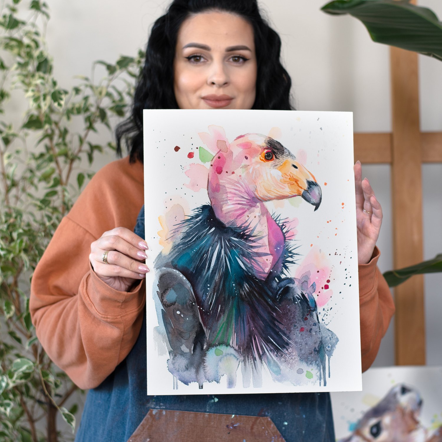 "California Condor" Original Watercolor Painting